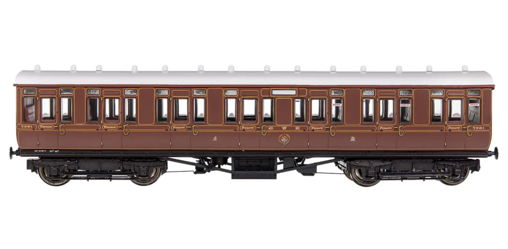 Dapol GWR Toplight Mainline City Lined Crimson Composite - 4P-020-021 ...