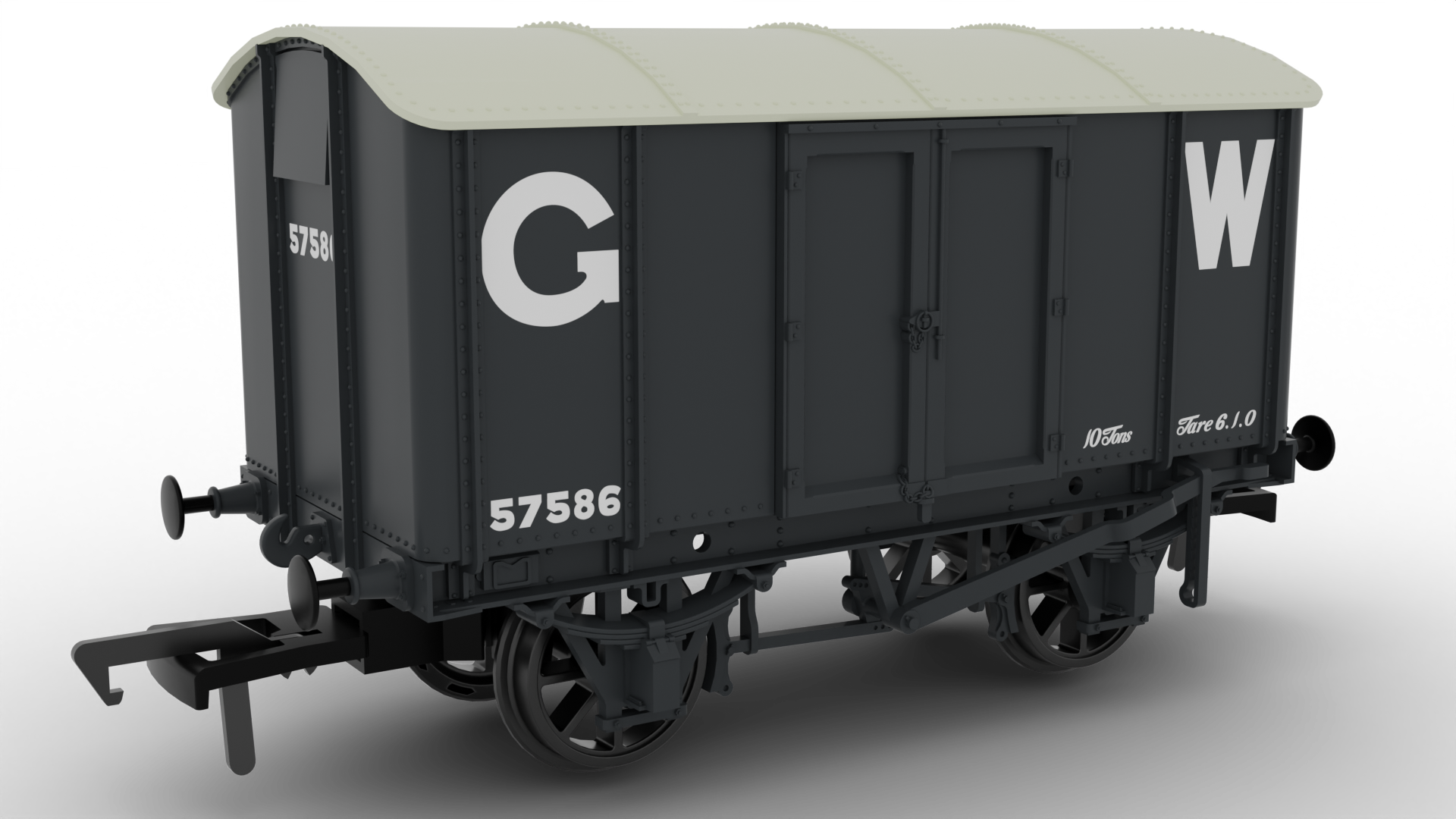 Iron Mink - GWR Grey (25" Numbers) No.57586 - 908038 – Bure Valley Models