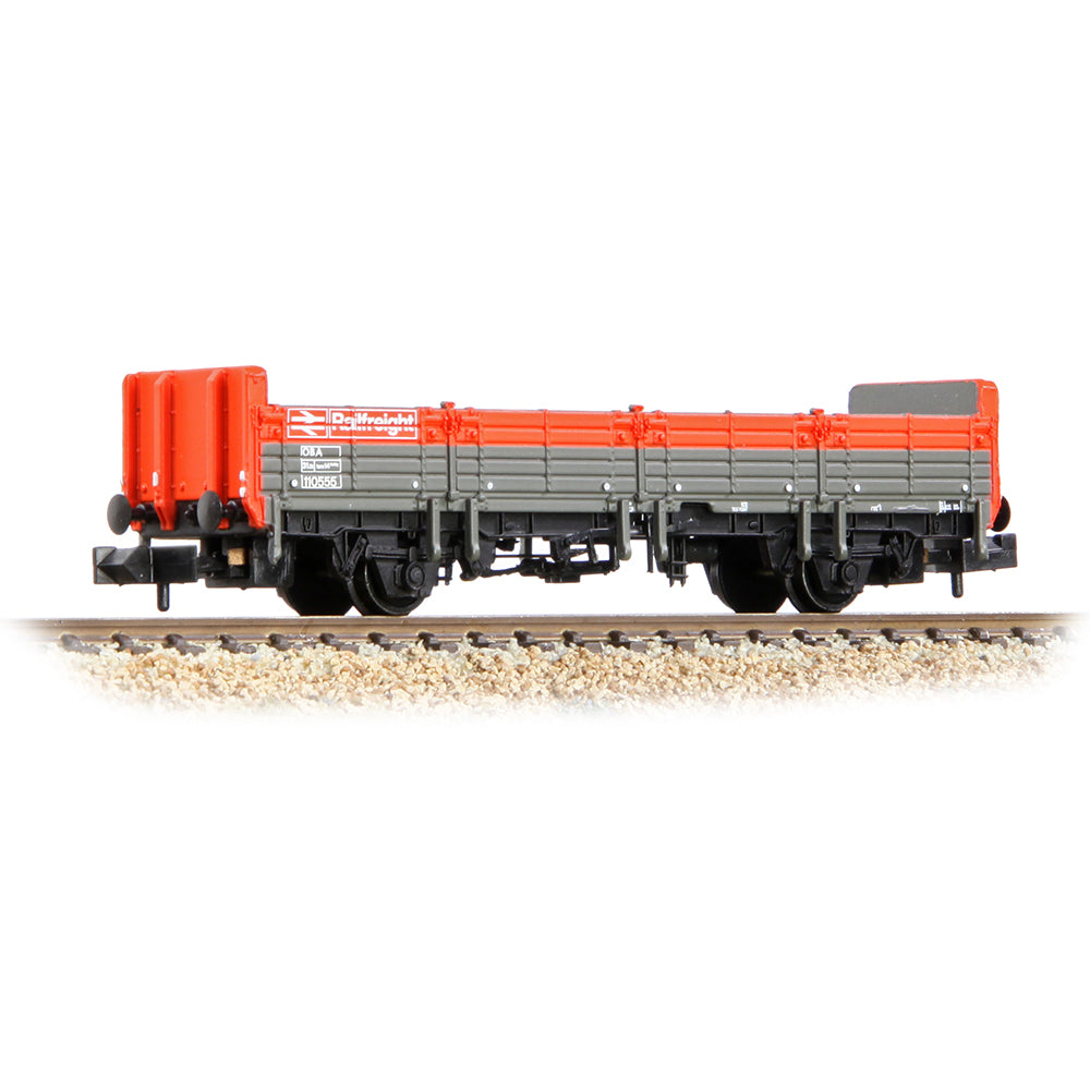 BR OBA Open Wagon Low Ends BR Railfreight Red & Grey – Bure Valley Models