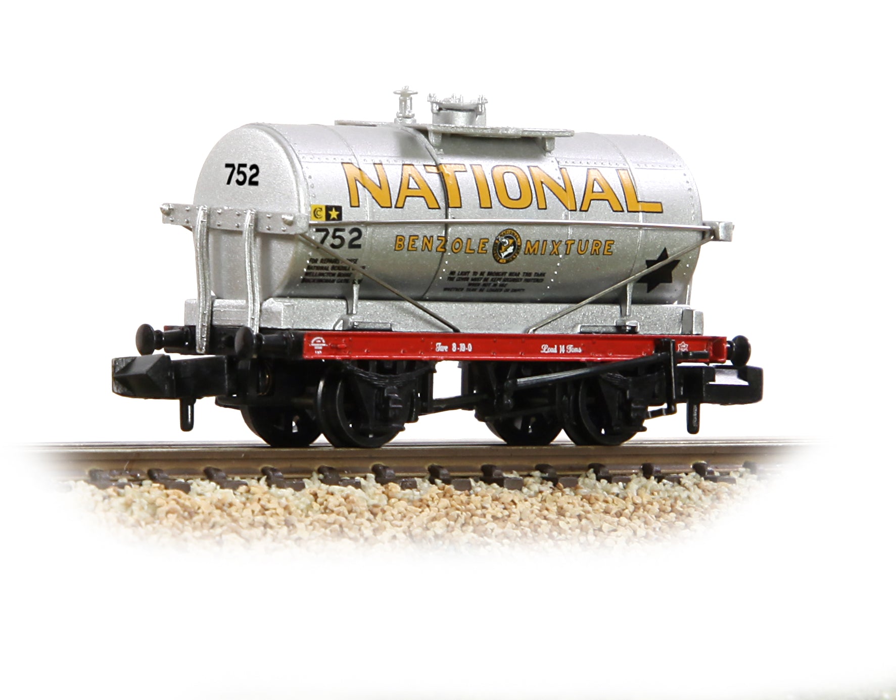 14T Tank Wagon 'National Benzole' Silver – Bure Valley Models