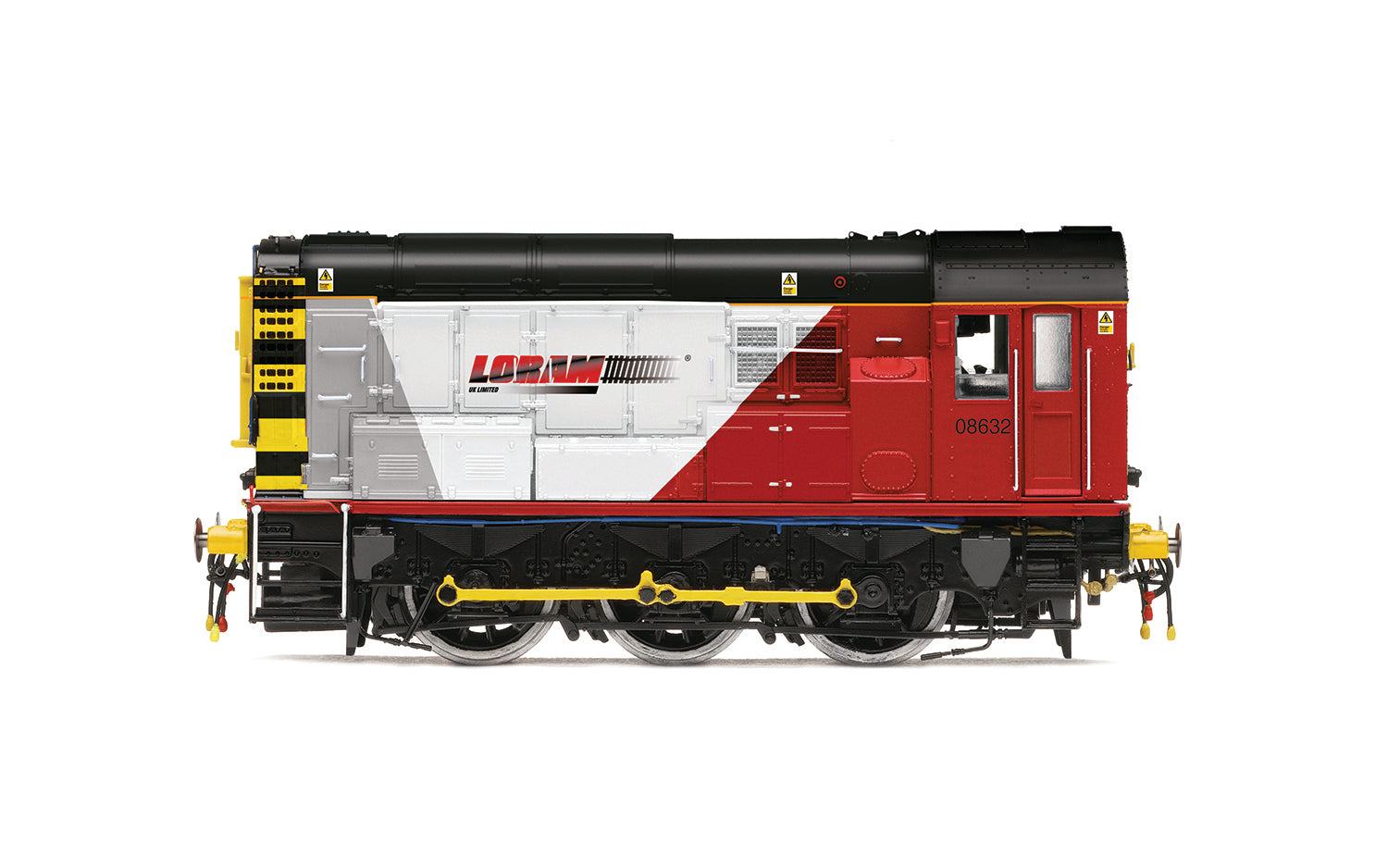 Hornby Loram, Class 08, 0-6-0, 08632 - Era 11 - R30142 – Bure Valley Models