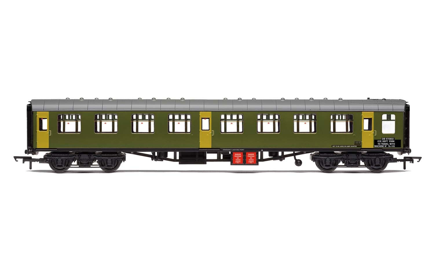 Hornby BR Departmental Ballast Cleaner Train Staff DB 975802 – Bure ...