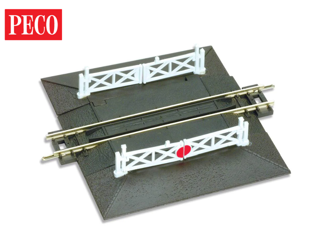 Peco Straight Level Crossing, complete with 2 ramps & 4 - ST-20 – Bure ...