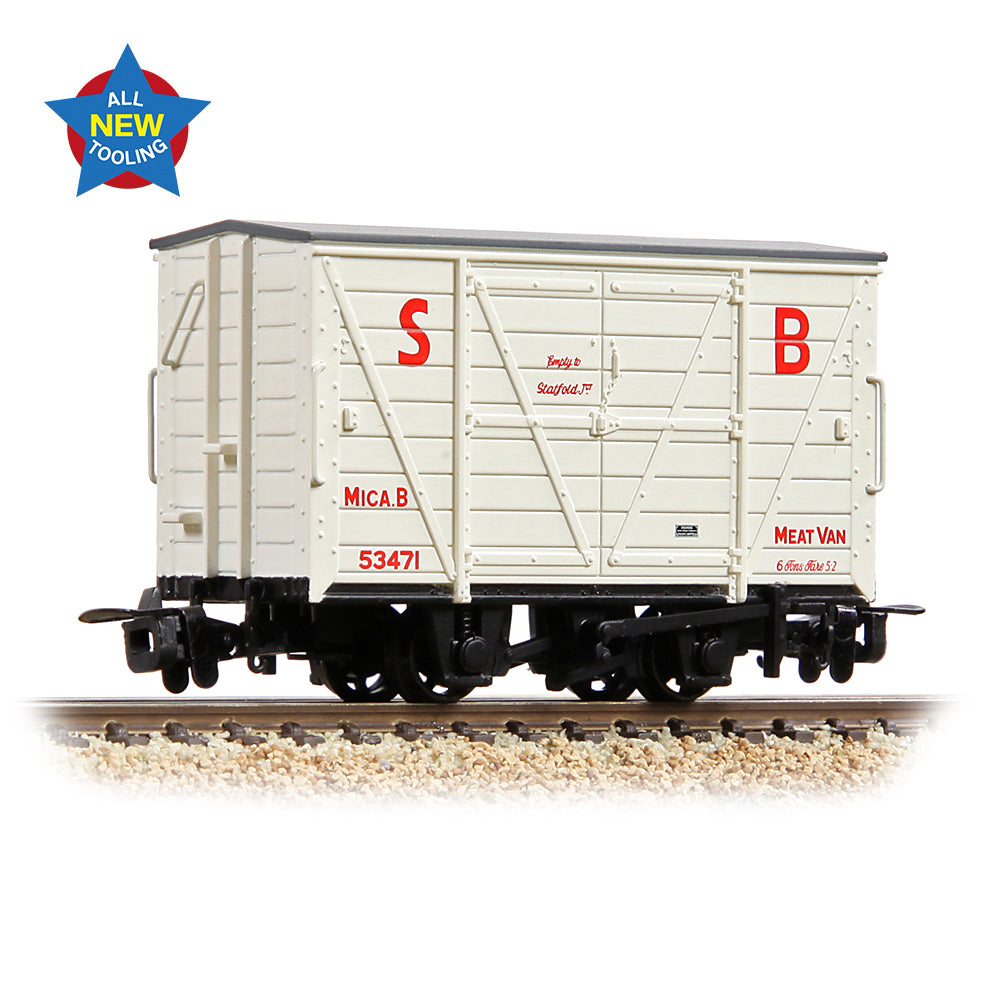 Bachmann RNAD Van Statfold Barn Railway White 'MICA B' - 393-127 – Bure ...