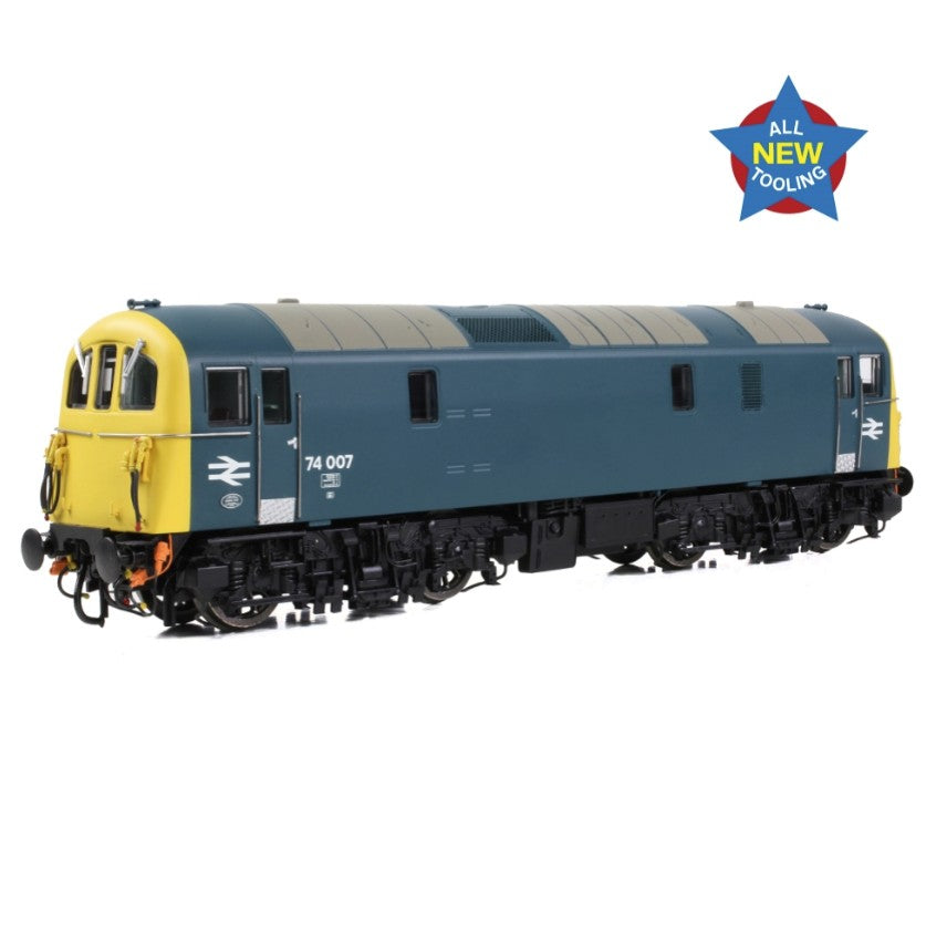 EFE Rail Class 74 Electro-Diesel 74007 BR Blue - E82008 – Bure Valley ...