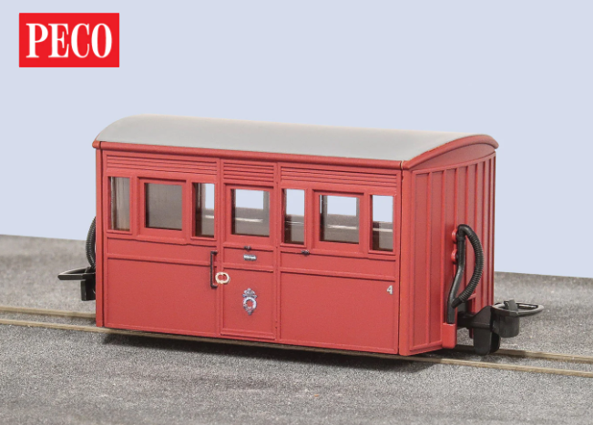 Peco FR Bug Box No.3 1970's/80's Red Livery - GR-558A – Bure Valley Models